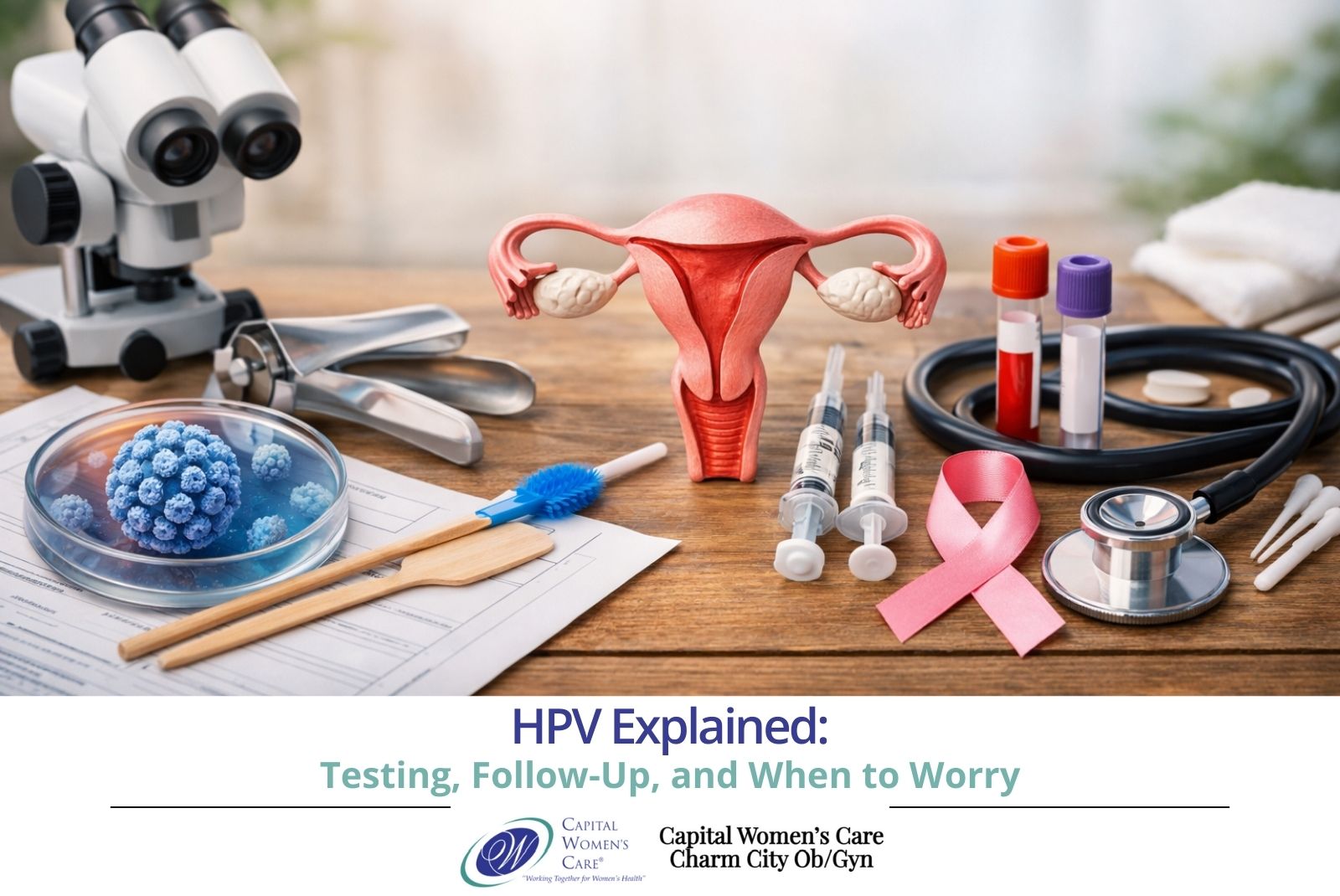 HPV Explained: Testing, Follow-Up, and When to Worry | Capital Women’s ...